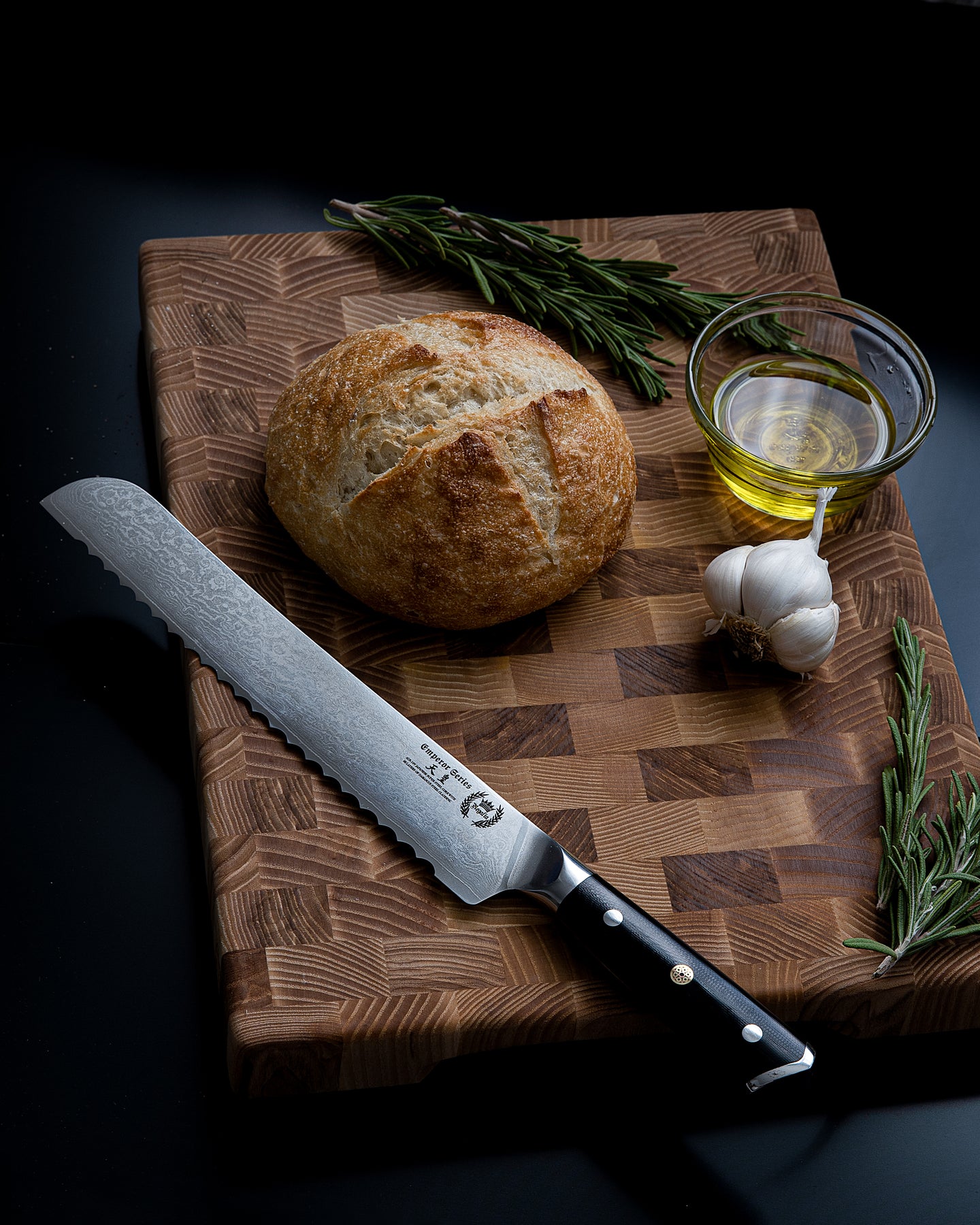 Regalia™ Emperor Series 10” Bread Knife- AUS10V Japanese High Carbon 6 ...
